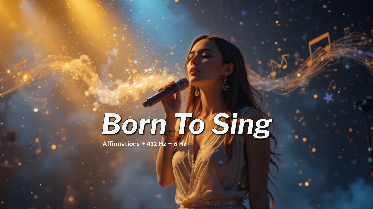 Born To Sing (Affirmations + 432 Hz + 6 Hz) - YouTube