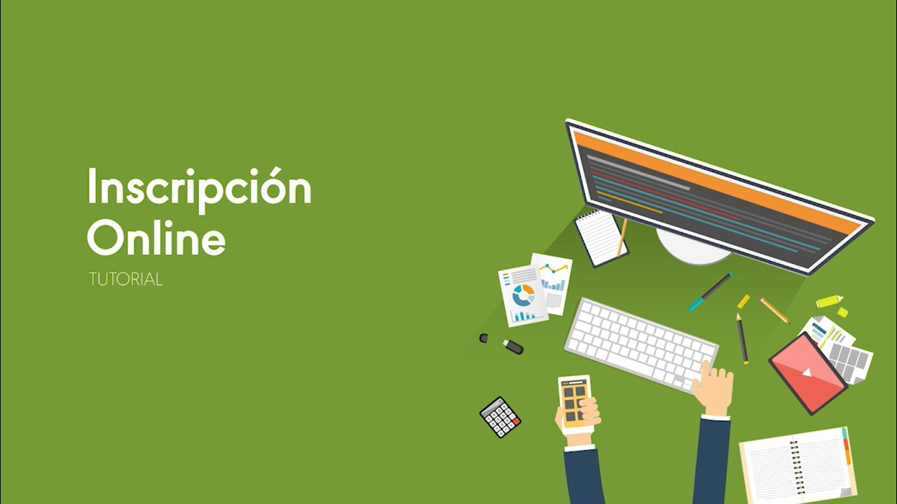 Paso a paso para realizar tu inscripción en línea - YouTube