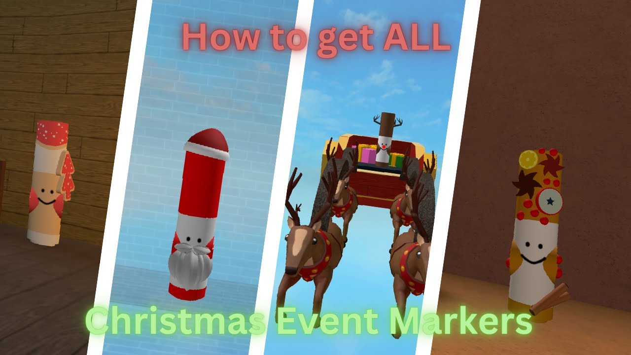 How to find all Christmas Event markers | Roblox: Find The Markers - YouTube