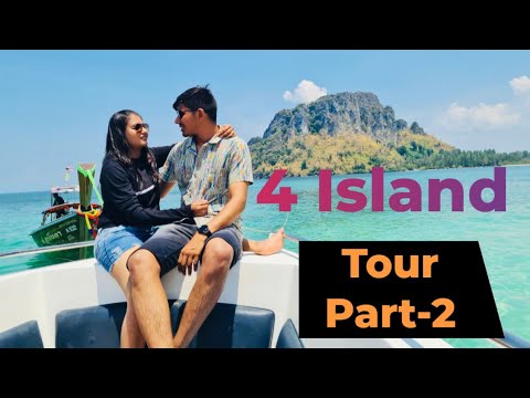 Exploring Krabi 4 Island Tour In Detail || Clearest Beach In Thailand ...