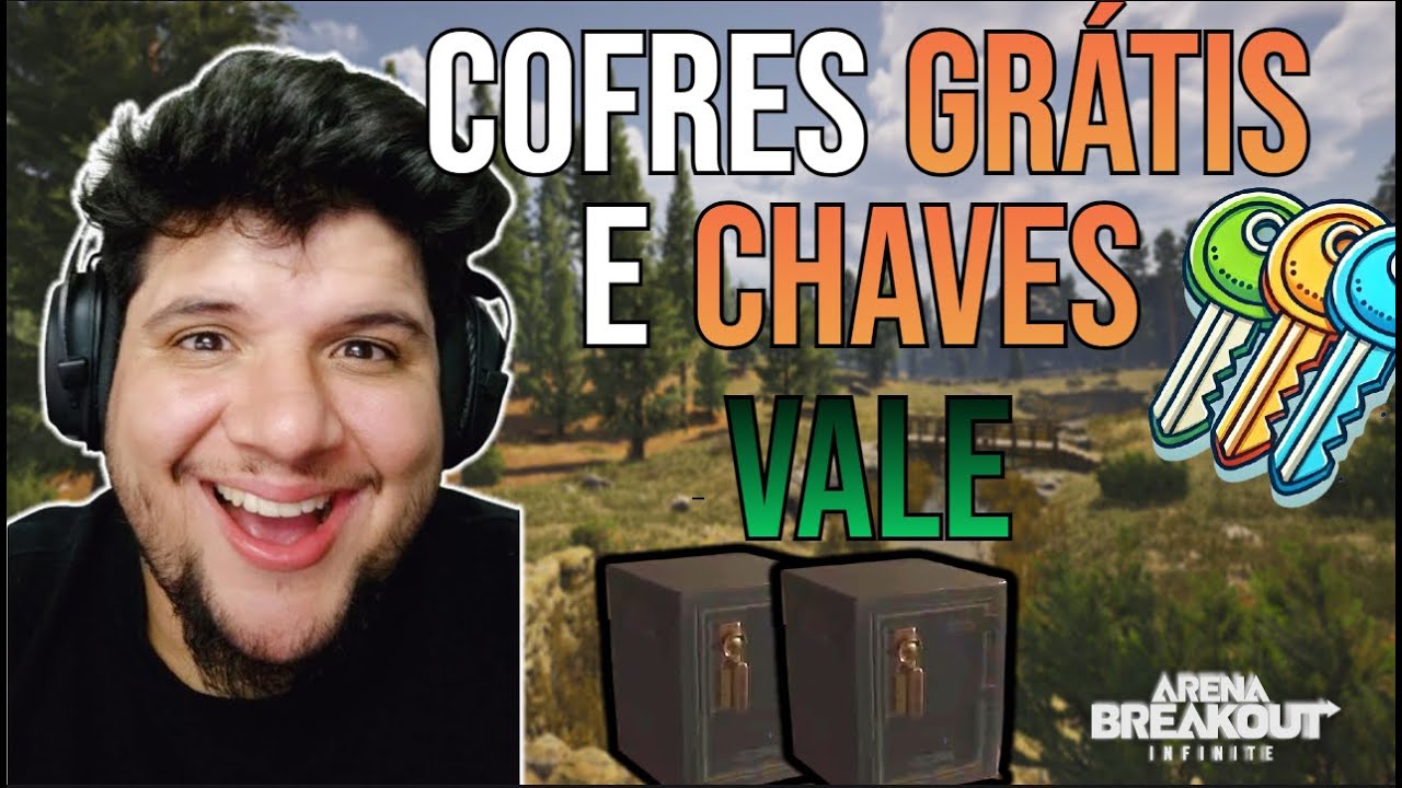 COFRES GRÁTIS e TODAS CHAVES DE VALE | ARENA BREAKOUT INFINITE - YouTube
