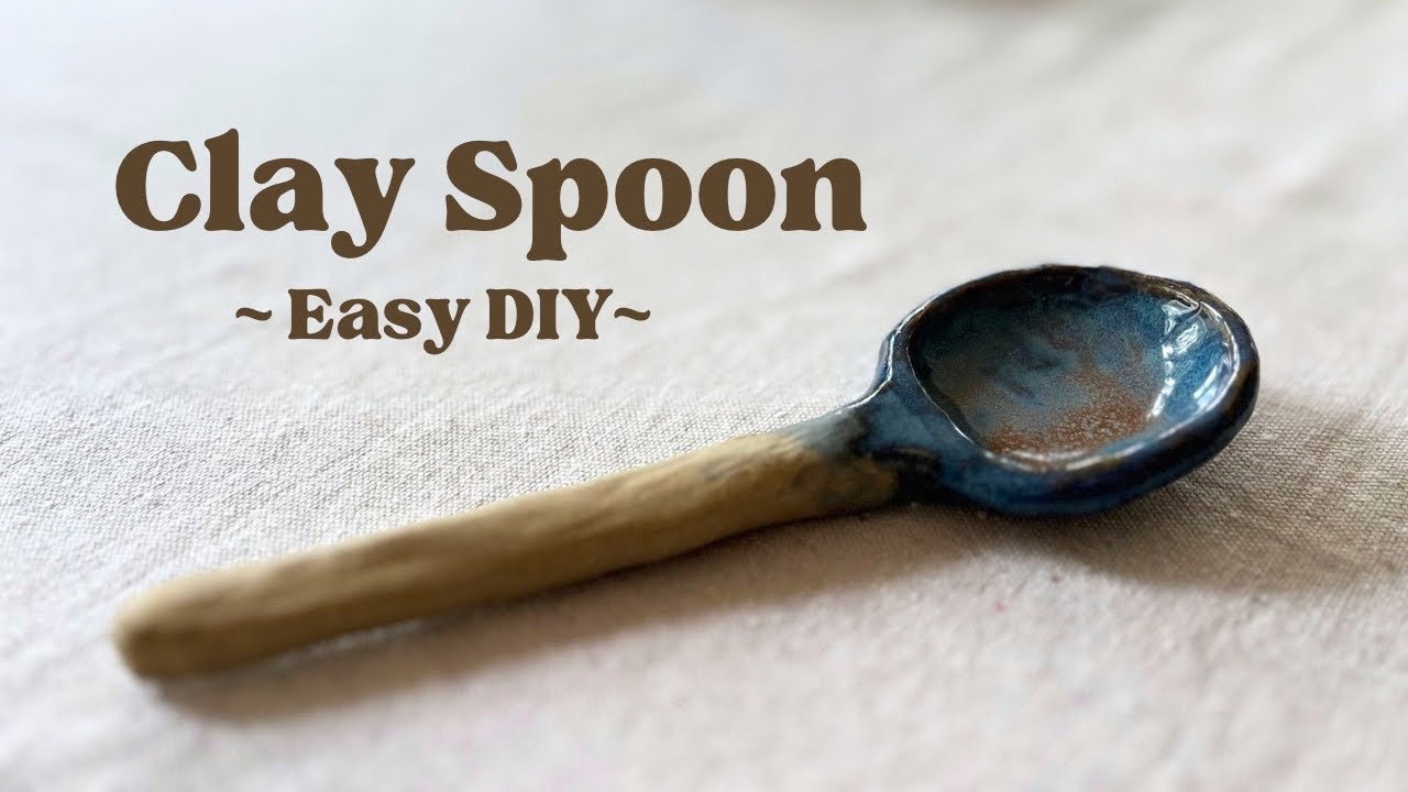 DIY Clay Spoon EASY Steps | Perfect for Beginners - YouTube