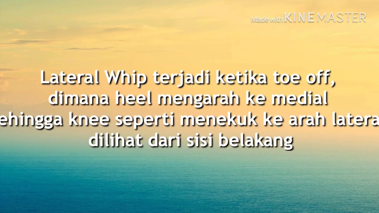 Gait Deviation-Lateral Whip - YouTube