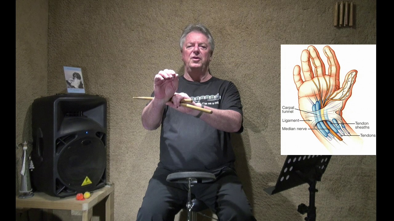 Stick Control Basics 1 - The Grip - YouTube