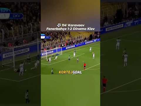 Fenerbahçe 1-2 dinamo Kiev  kievin ikinci  golü #fenerbahçe #kiev #ukraine #dinamo