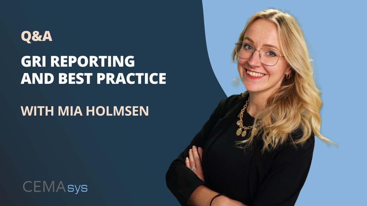 GRI Q/A with Senior Consultant Mia Holmsen - YouTube