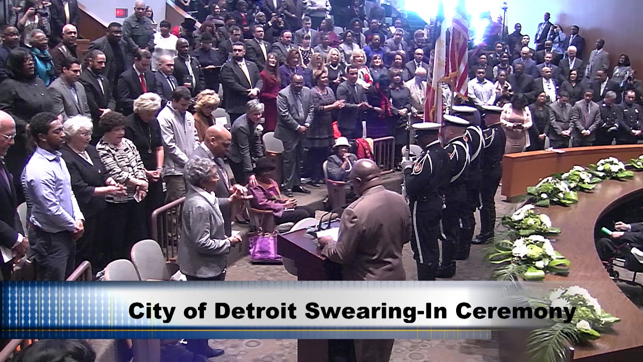 City of Detroit Swearing-In Ceremony - YouTube