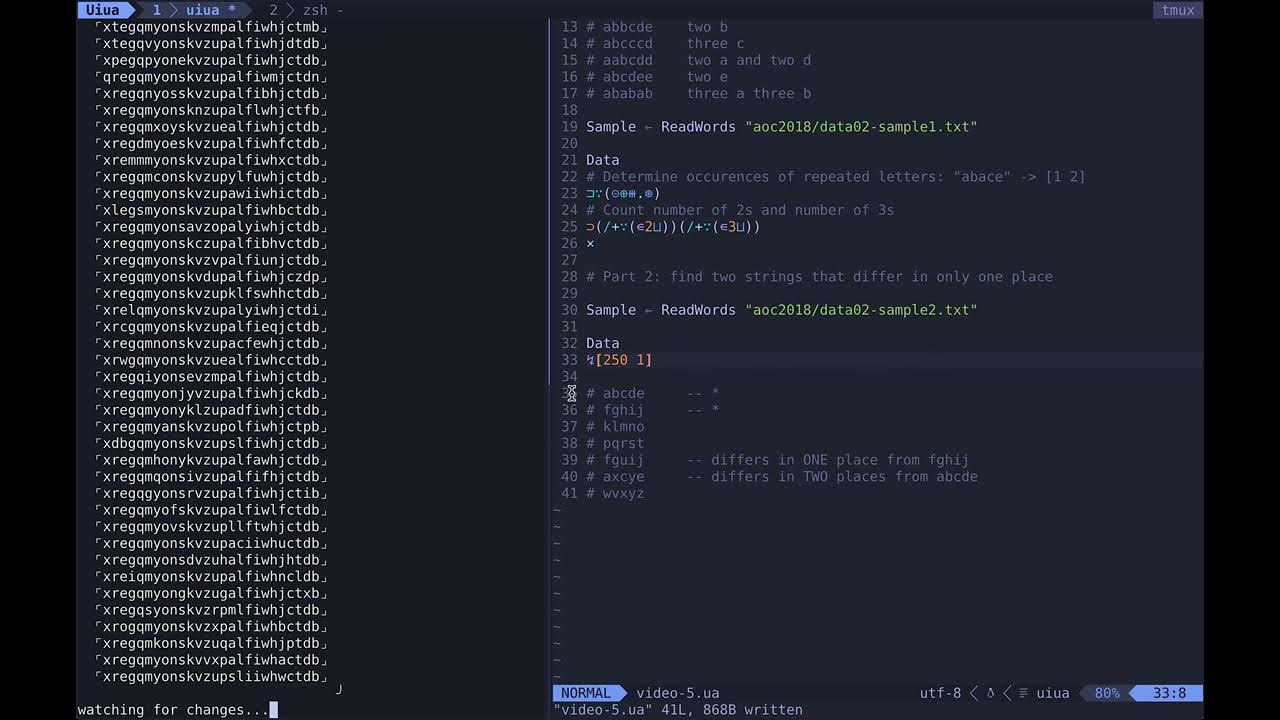 Uiua for absolute beginners #5 (Nov 2023) - YouTube