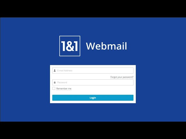 Webmailer.1und1.de Login Ionos Ionos Cpanel Login | How To Access