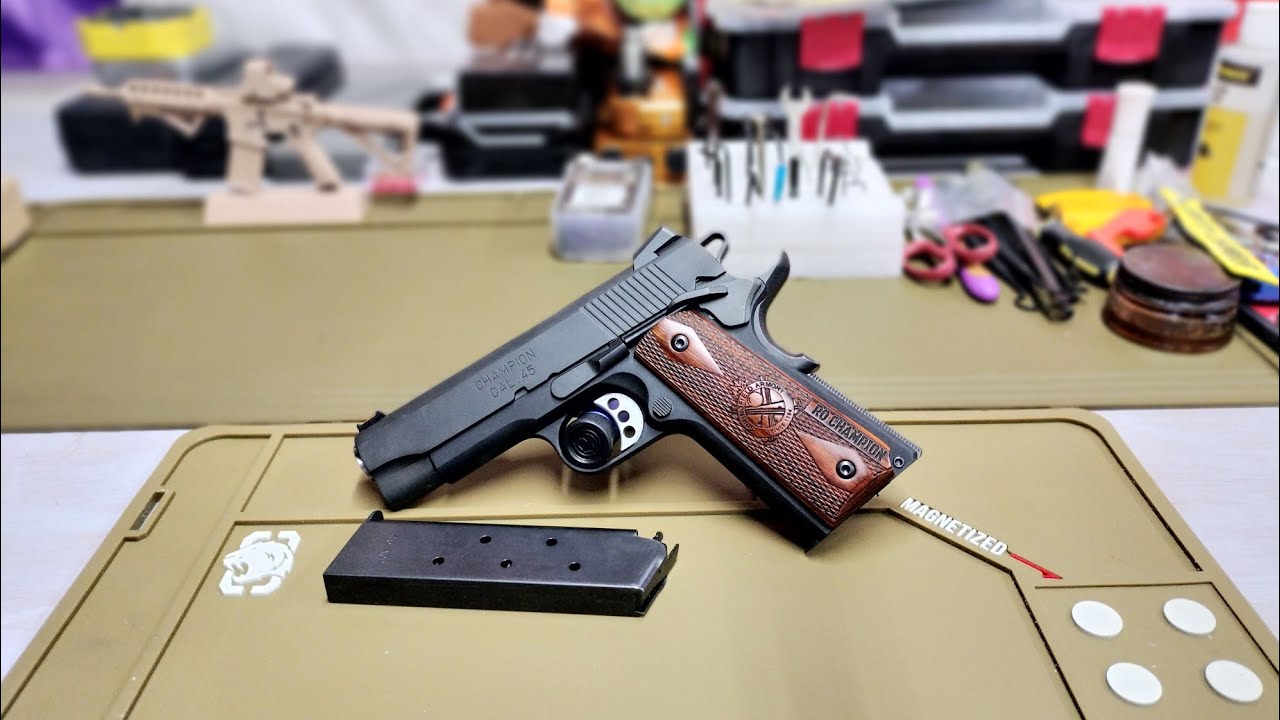Springfield armory RO Champion 45 acp, unboxing and first look. - YouTube