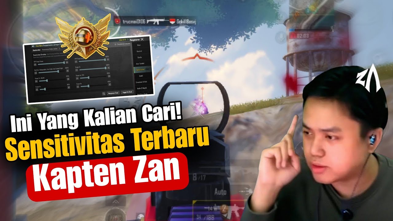 Sensitivitas Terbaik PUBG Mobile | Sensitivitas Zan Pubg Terbaru 2026 ...