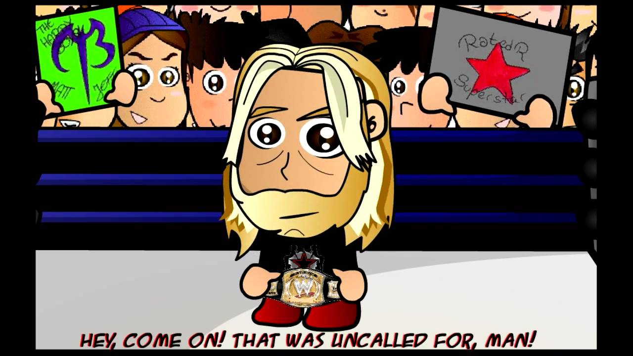 Chibi Wrestlers - Poking Edge is Fun - YouTube