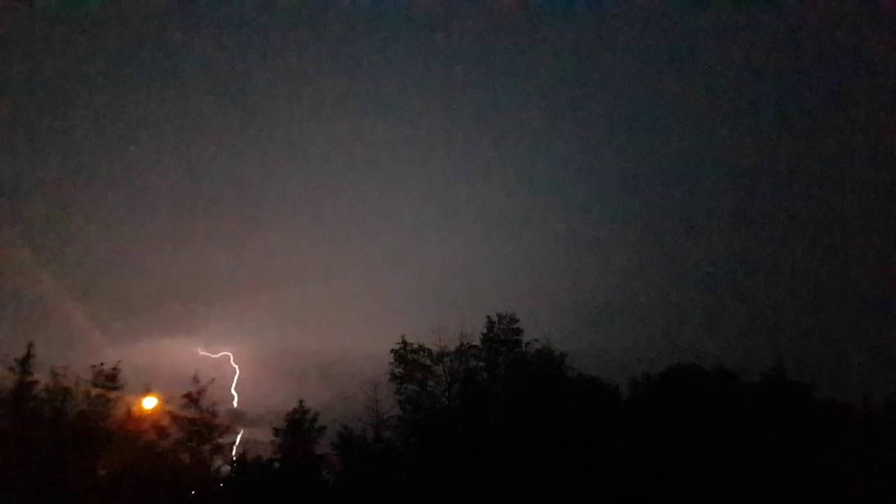 Red deer lightning 6 - YouTube