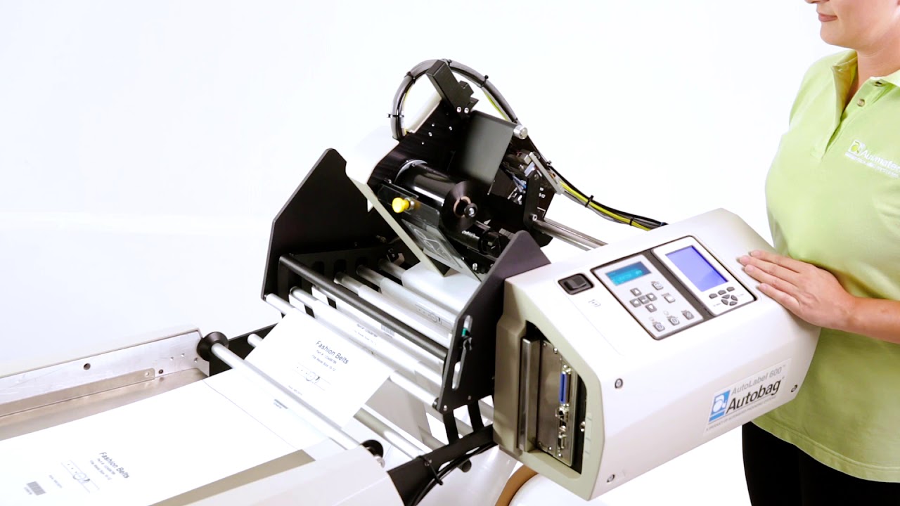 AutoLabel 500™ & AutoLabel 600™ Wide Thermal Transfer Printer - YouTube