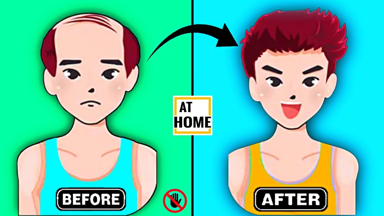 Hair Growth Exercise (AT HOME) | The Best 5 Hair Fall Workout | Hair ...