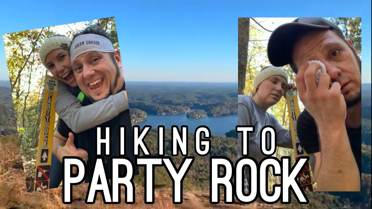 Hiking Party Rock at Lake Lure - YouTube
