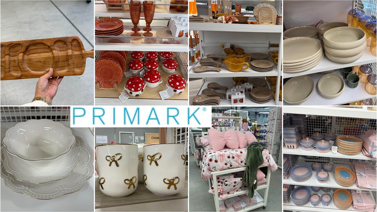 Primark home decor new collection / September 2025 - YouTube