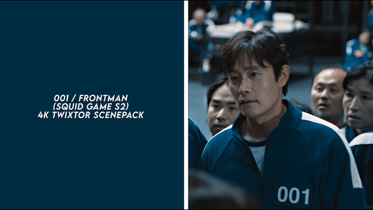 001 / frontman (squid game s2) 4k twixtor scenepack - YouTube