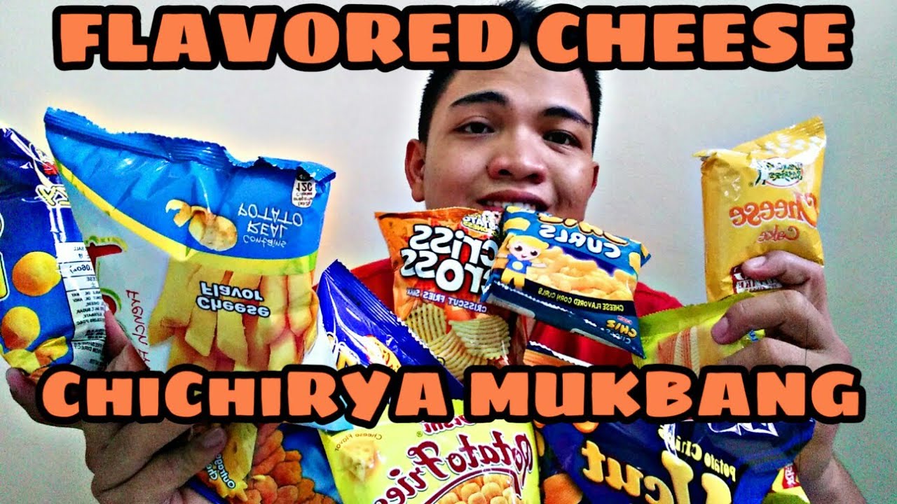First Vlog : Eating Flavored Cheese Chichirya Mukbang (Sumakit tiyan ko ...