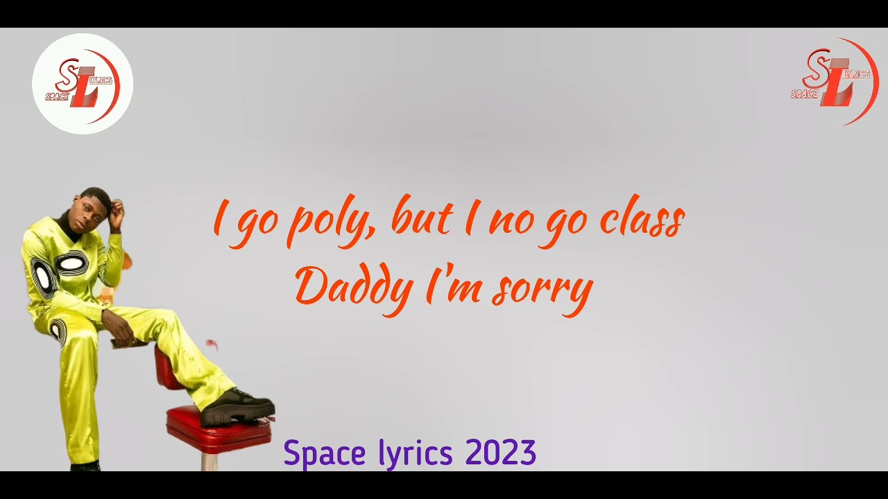 Sorry __Mohbad {Lyrics} - YouTube