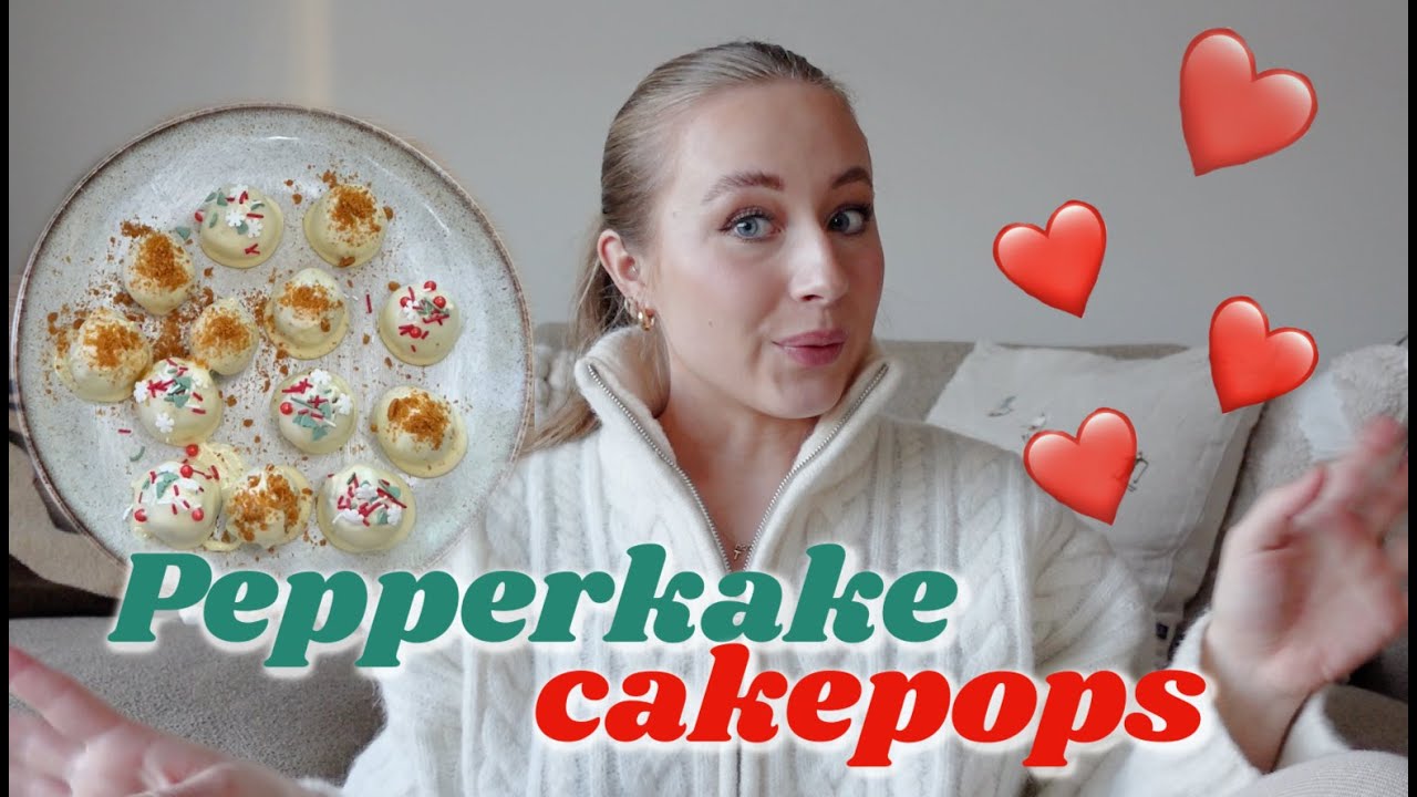 Pepperkake cakepops og mer - YouTube