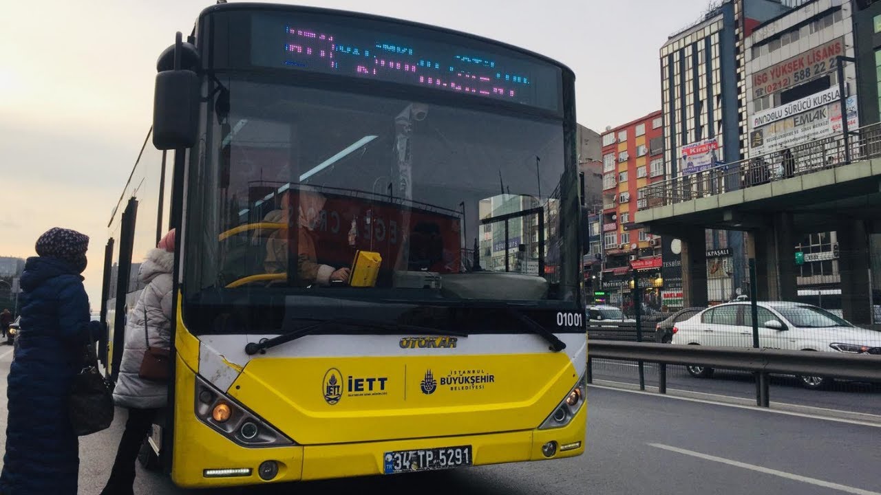 İstanbul'da HT11 ile Kültür Üniversitesi - Çavuşpaşa Arası Otobüsle ...