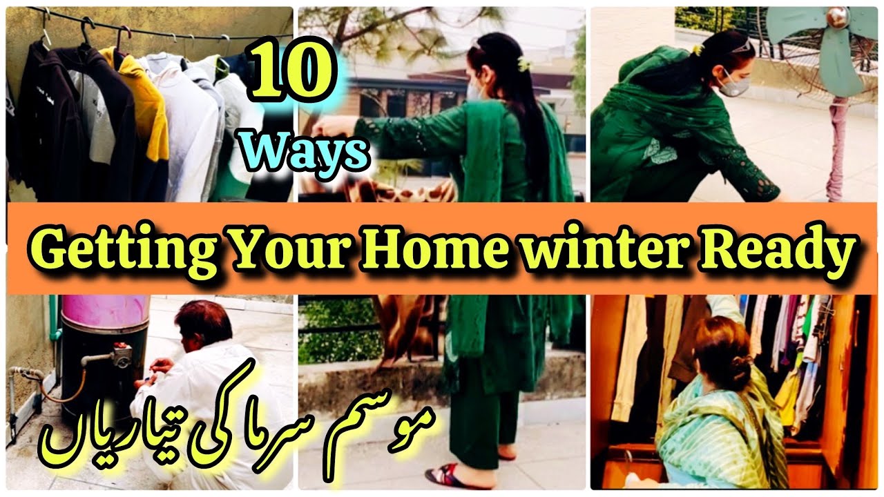 10-Tips Getting My Home Winter Ready | Tips For Cozy Winter |Winter ...