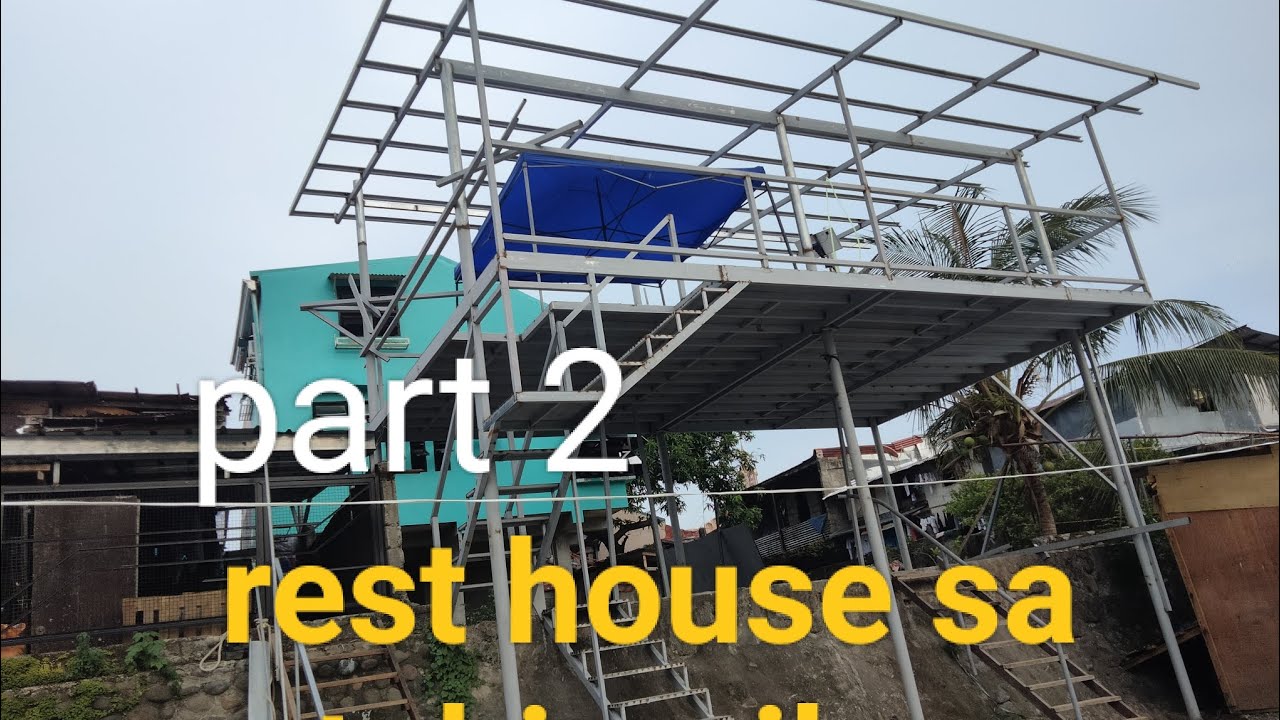 part 2 rest house sa tabing ilog - YouTube