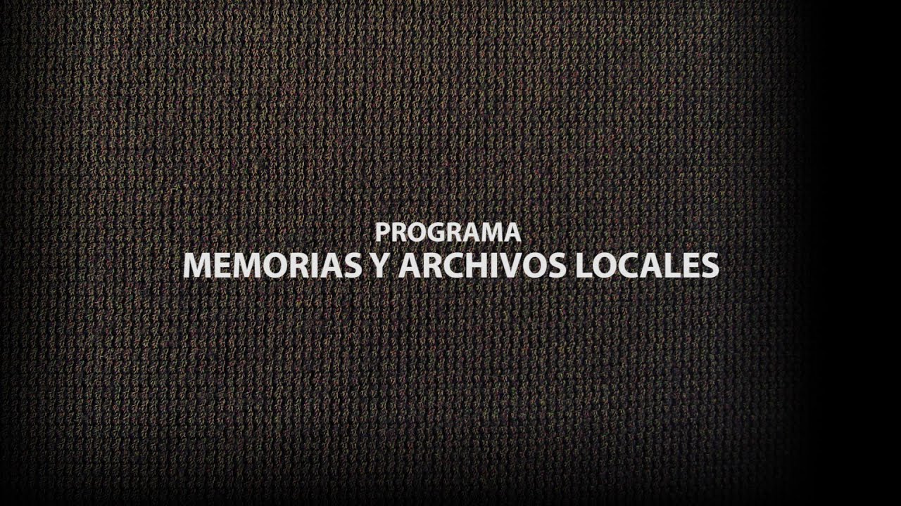 Memorias y Archivos Locales - YouTube