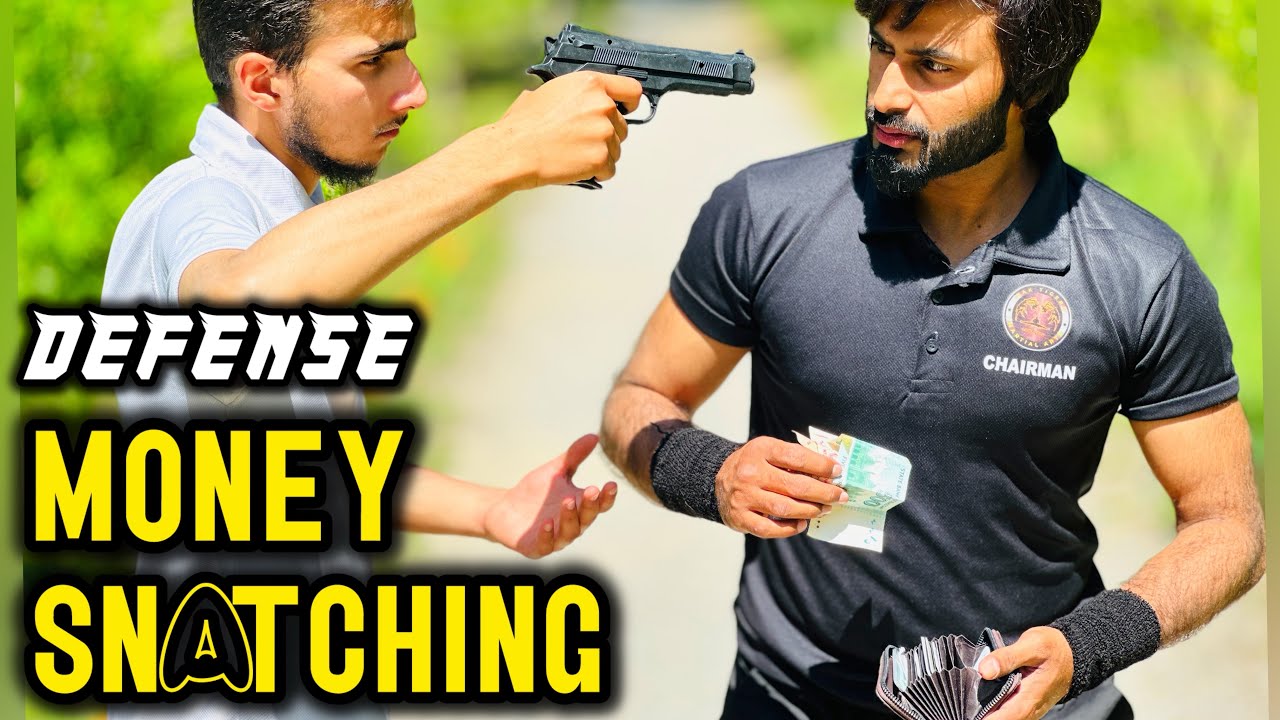 MONEY SNATCHING on GUN🔫 Point SELF DEFENSE Technique by Raja Tayyab ...