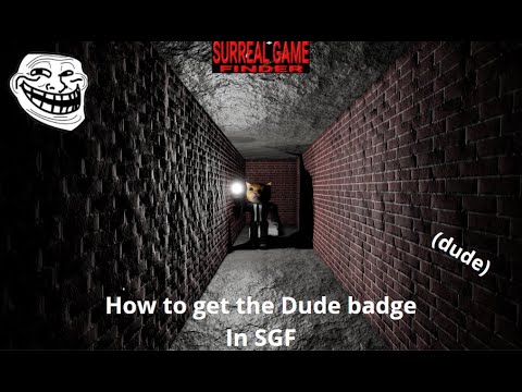 How to get the Dude badge in SGF - YouTube