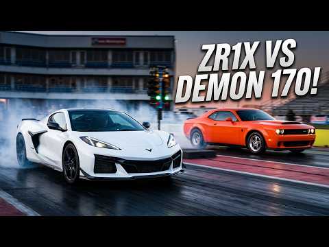 Corvette ZR1X Takes Down Dodge Demon 170 | TX2K26 Drag Racing