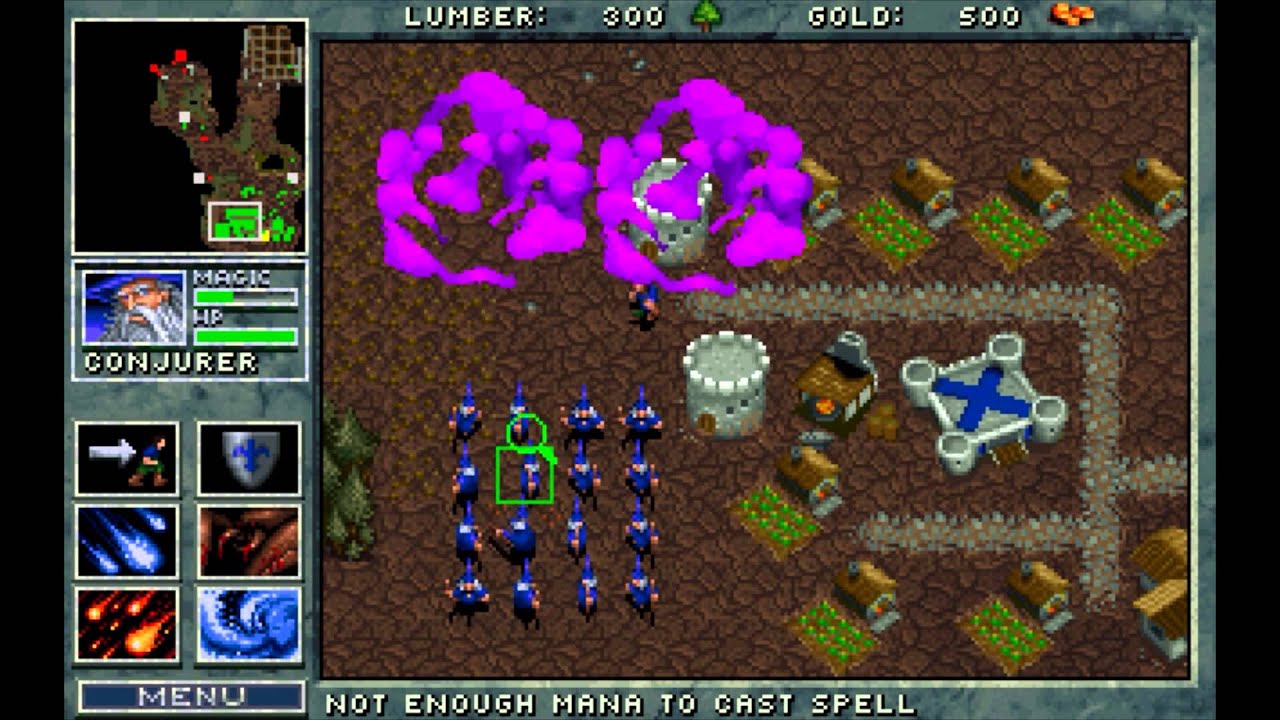 Warcraft 1: Orcs & Humans Full Walkthrough Human Chapter 12 - YouTube