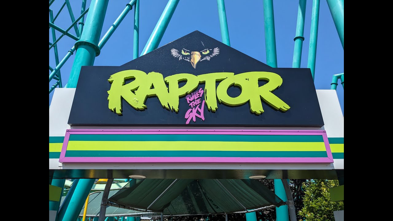 Cedar Point Raptor Coaster - YouTube