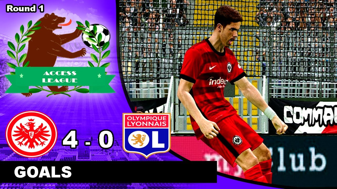 Eintracht Frankfurt 4-0 Lyon - Round 1 Goals Access League 2nd Division ...