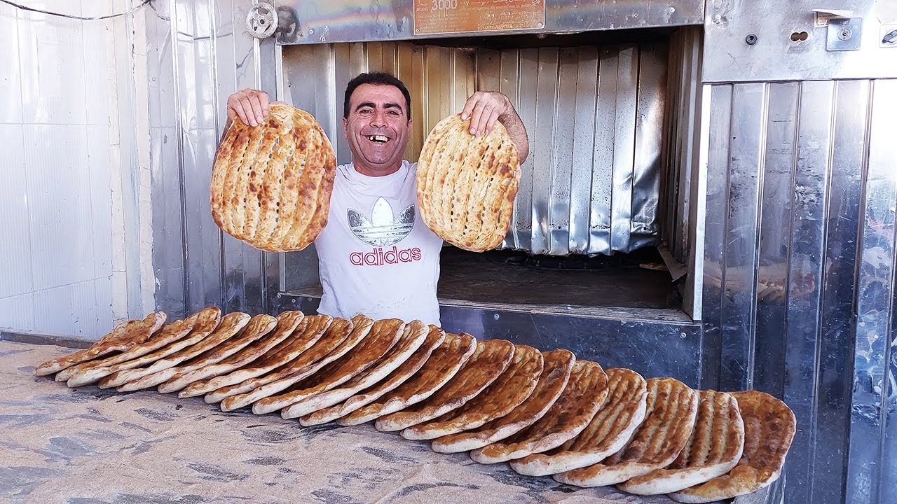 Barbari Bread Recipe: 5000 Delicious Barbari Bread Daily! - YouTube