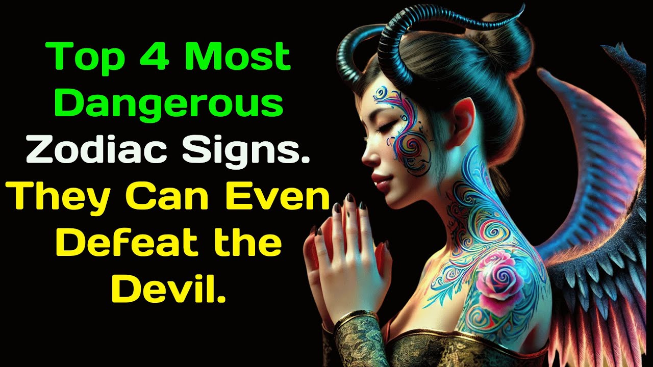 Top 4 Most Dangerous Zodiac Signs. They Can Even Defeat the Devil ...