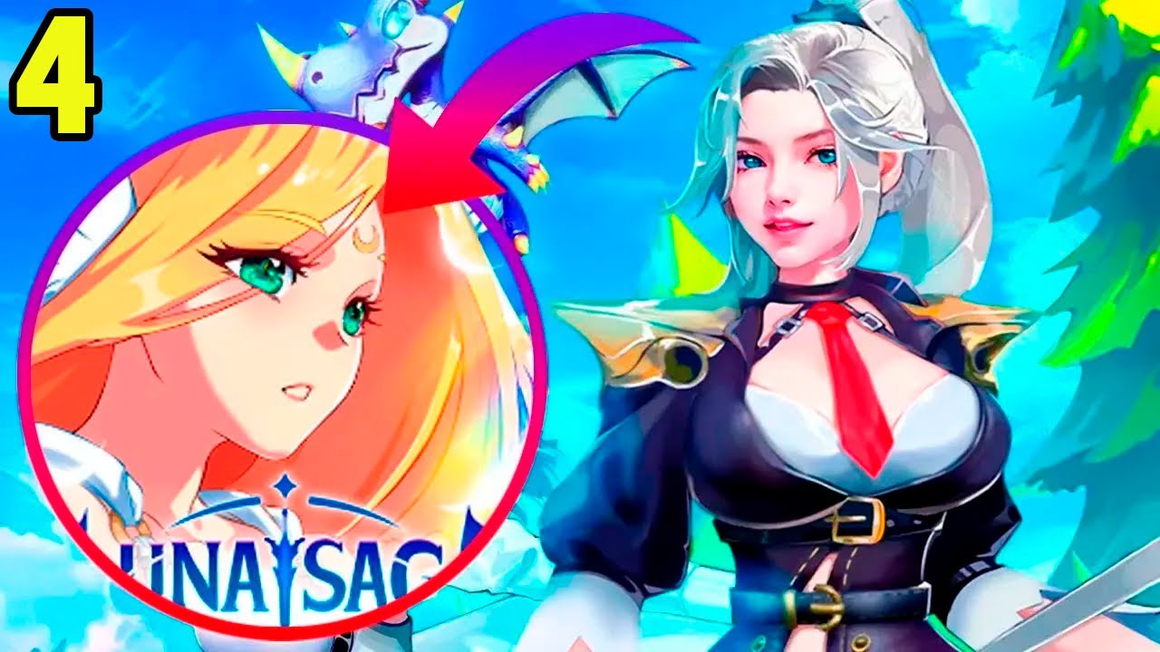 BEST MMORPG Game Mobile Luna Saga Android ios Gameplay Part 4 - YouTube