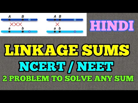 GENETICS :-LINKAGE PROBLEM (NCERT / NEET) HINDI - YouTube
