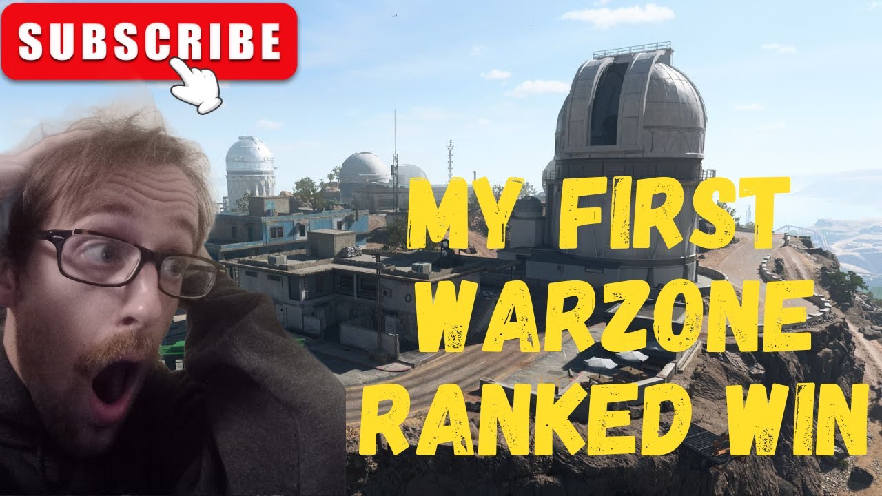 My Very First Warzone Ranked Win! - YouTube