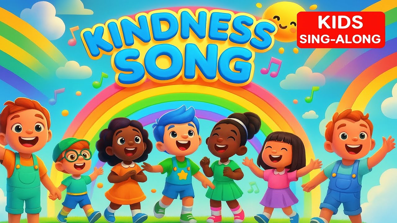 KINDNESS SONG, SING ALONG WITH FRIENDS! - YouTube