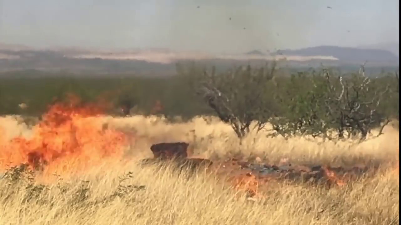 Sawmill Fire Erupting Following Target Explosion (Redacted) - YouTube