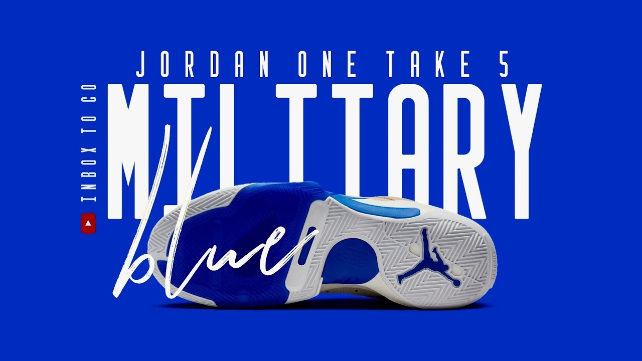 Jordan One Take 5 PF MILITARY BLUE 2024 DETAILED LOOK + PRICE ...