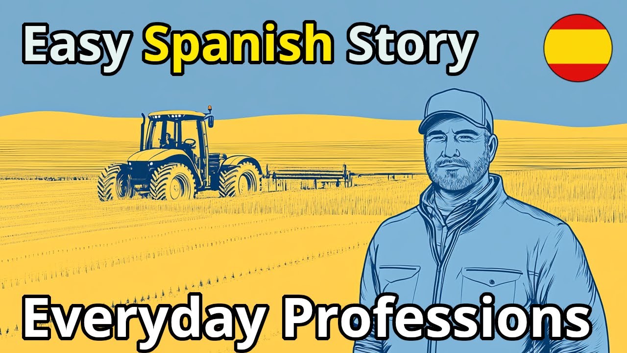 Easy Spanish Short Story: Everyday Professions - YouTube