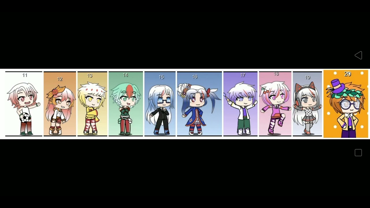 Numberblocks gacha life 11-20 part 1 - YouTube