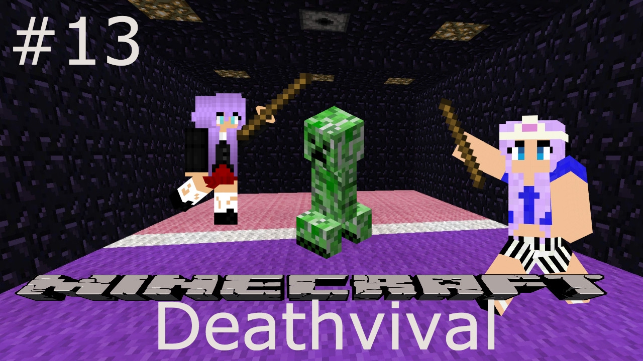 Playing Creeper Pong - Minecraft Deathvival Ep 13 - YouTube