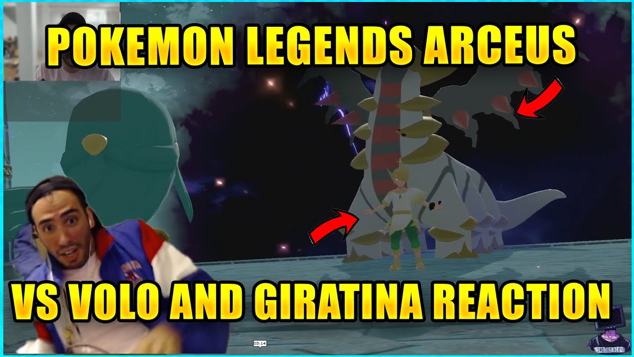 Pokemon Legends Arceus Post Game Final Boss Volo Final Battle and ...