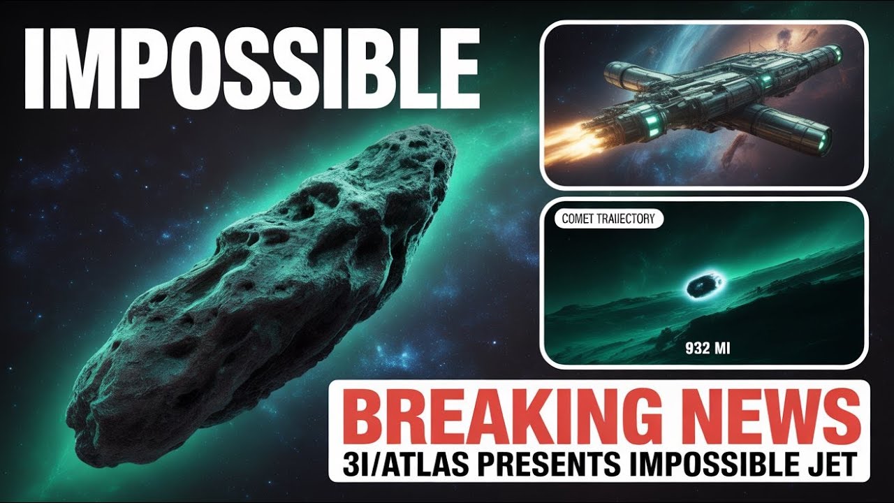 NASA Captures 3IAtlas Breaking All Cosmic Rules – Jet Defies Physics ...