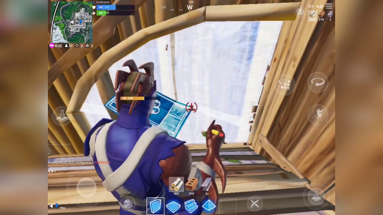 Playing fortnite and trying to get a purple pump - YouTube