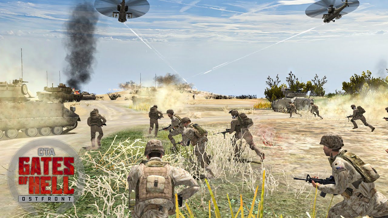 Битва в моде Call of Duty WW3 Redux— Gates of Hell: Ostfront - YouTube